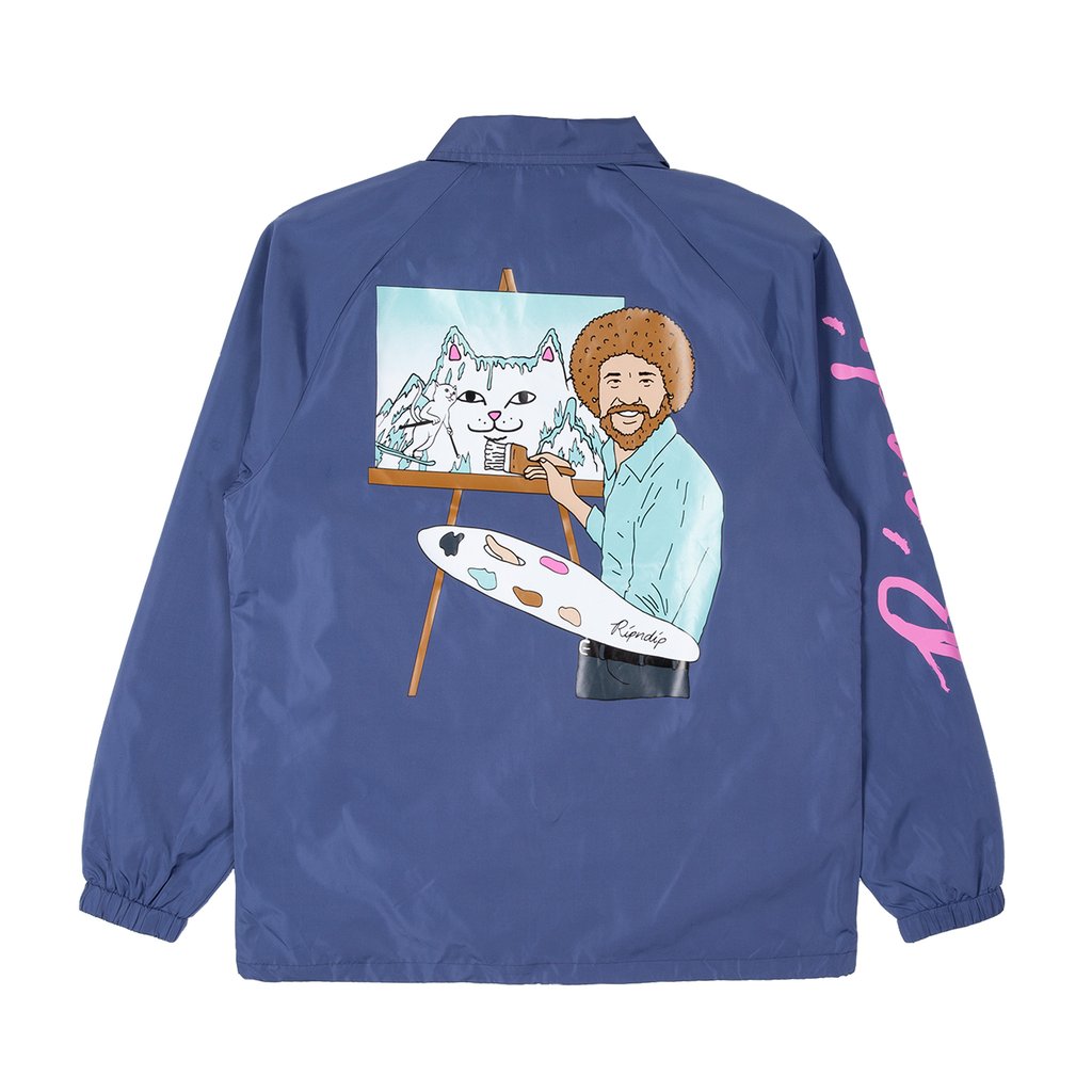 Streetwear brand RIPNDIP launched a Bob Ross product line - and we love ...